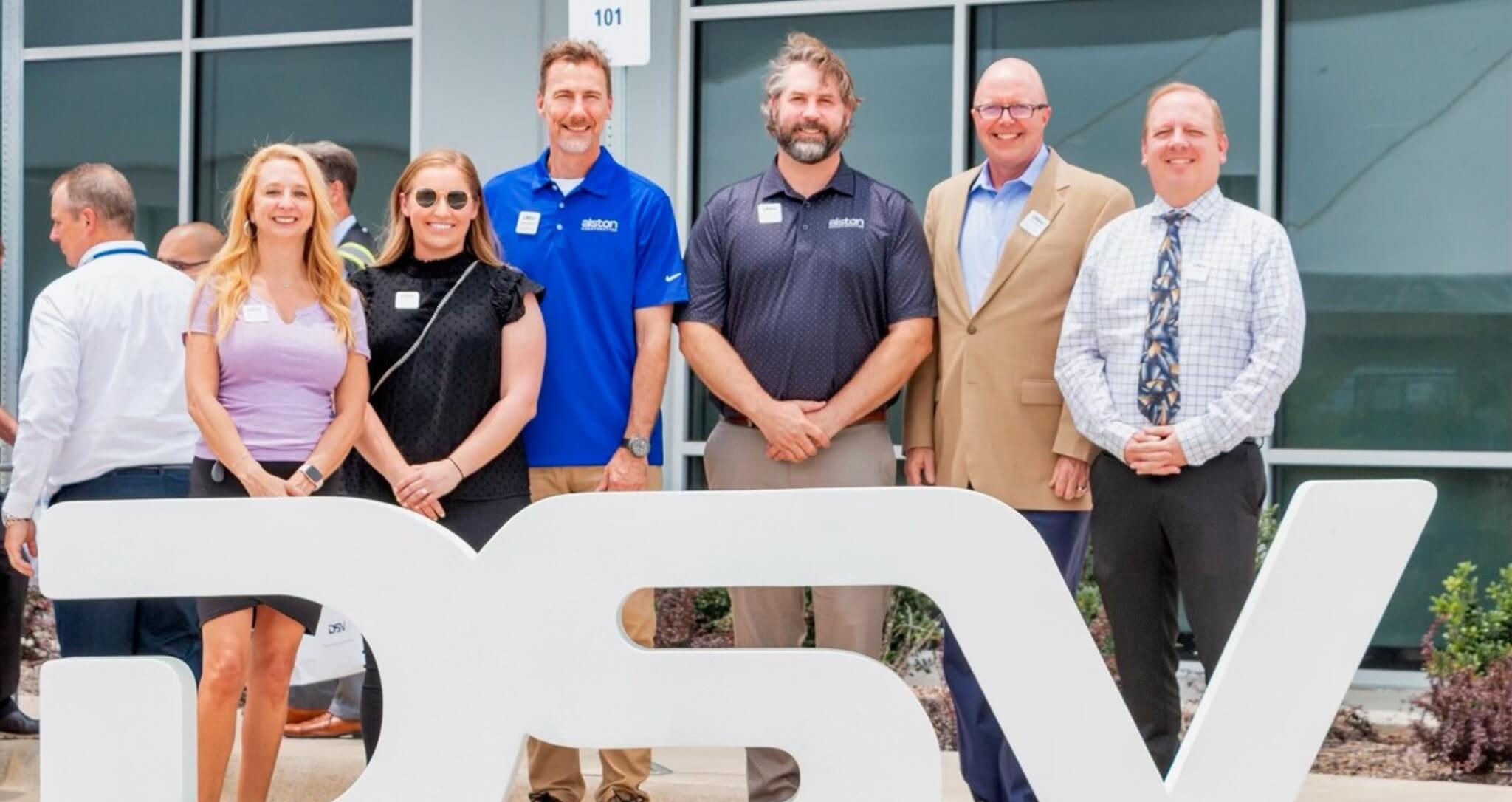DSV Ribbon Cutting in Lancaster, Texas - Alston Construction Company
