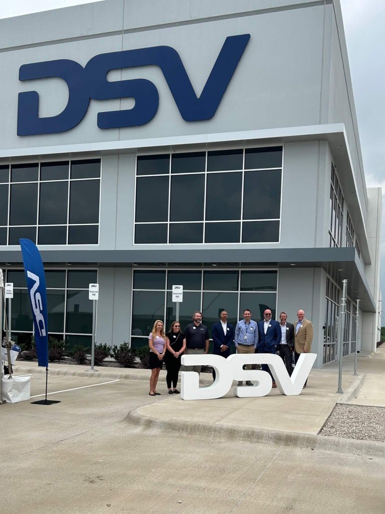 DSV Ribbon Cutting in Lancaster, Texas - Alston Construction Company