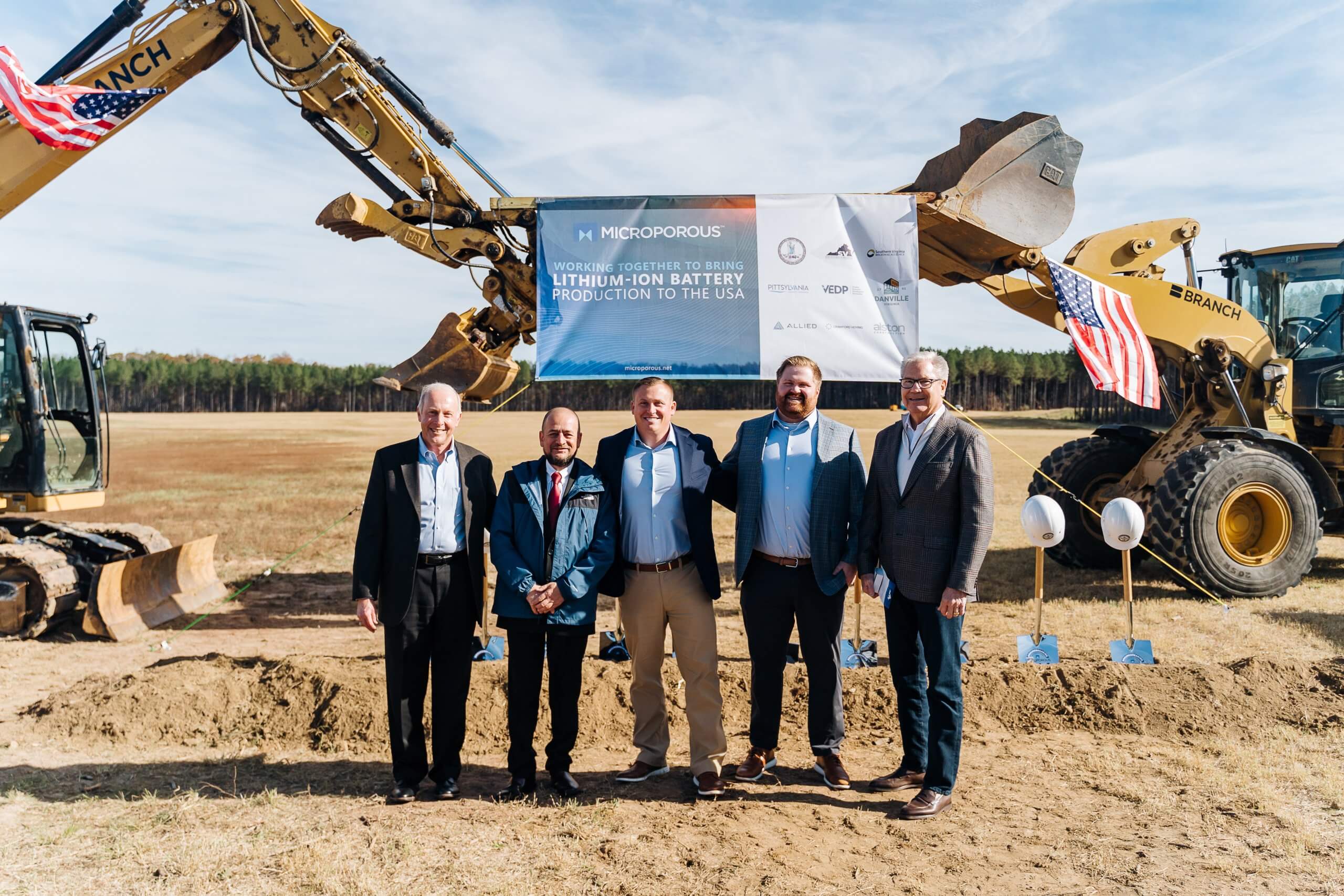 Microporous' New Manufacturing Facility Breaks Ground in Southern Virginia