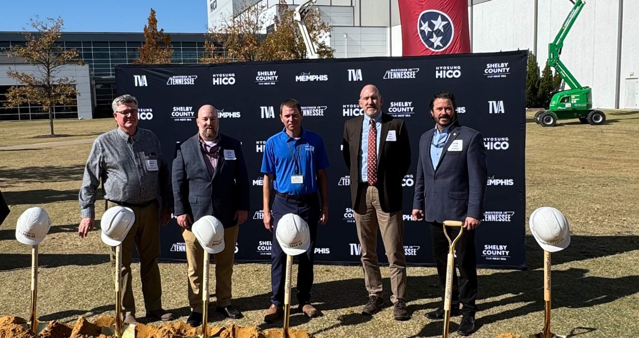 Hyosung HICO Breaks Ground on Expansion in Shelby County, TN